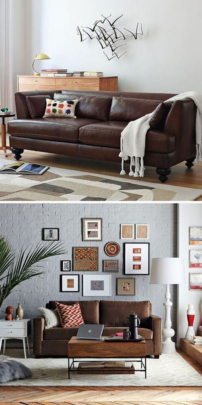 Colores que podrás combinar con muebles café | Color de las paredes